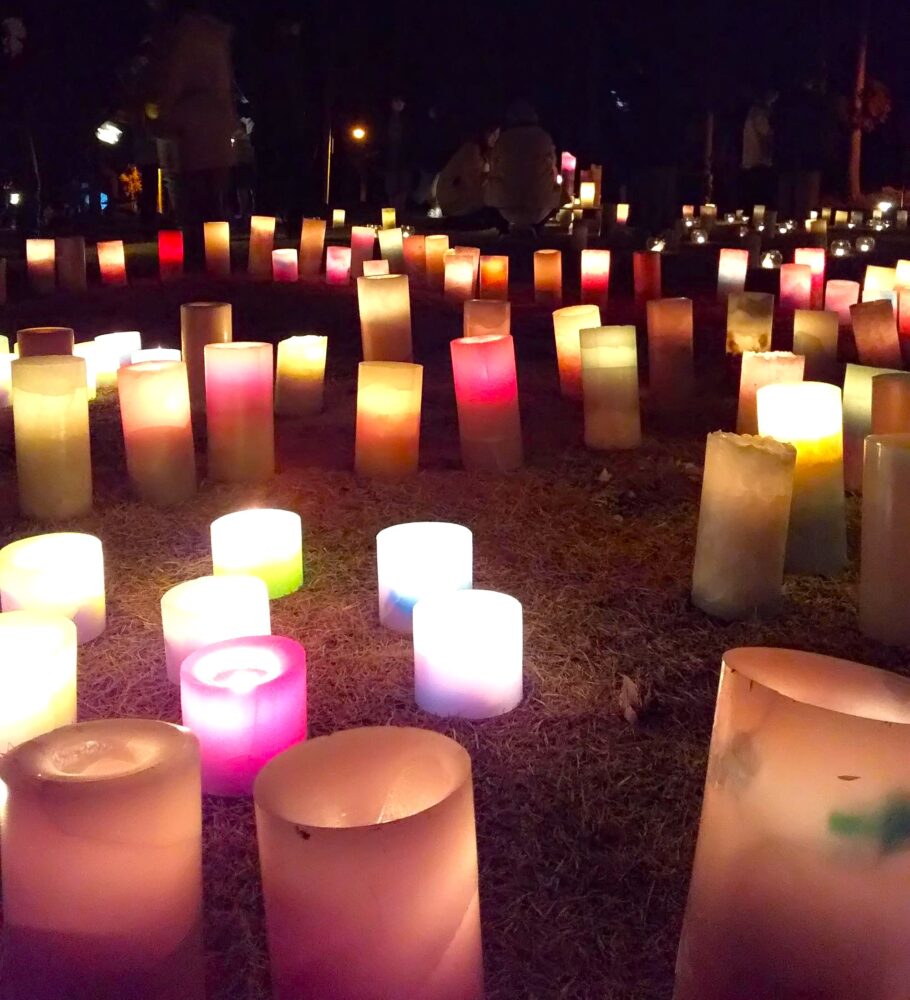 The Gentle Glow of Candlelight ~ Aso Candle Night 2025 ~ | 道の駅 阿蘇Michi ...